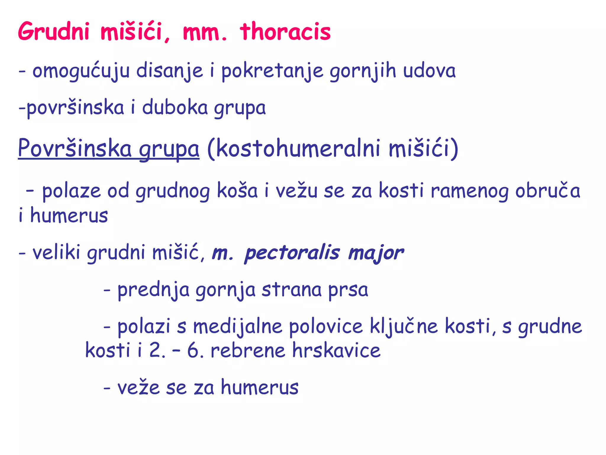 Misici glave, vrata i trupa | PPT