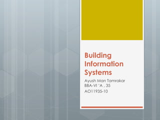 Management Information System - Building Systems | PPT