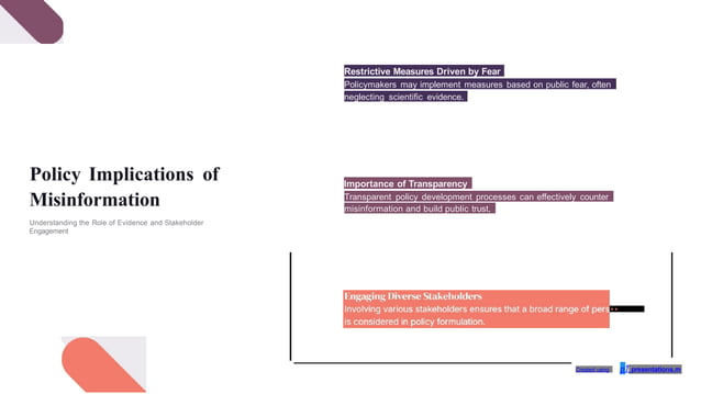Misinformation And Misconception In Biotechnologies Pptx