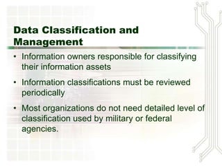 MIS: Information Security Management | PPTX