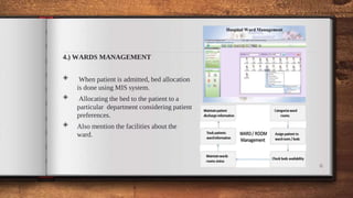 Mis in hospitals | PPTX