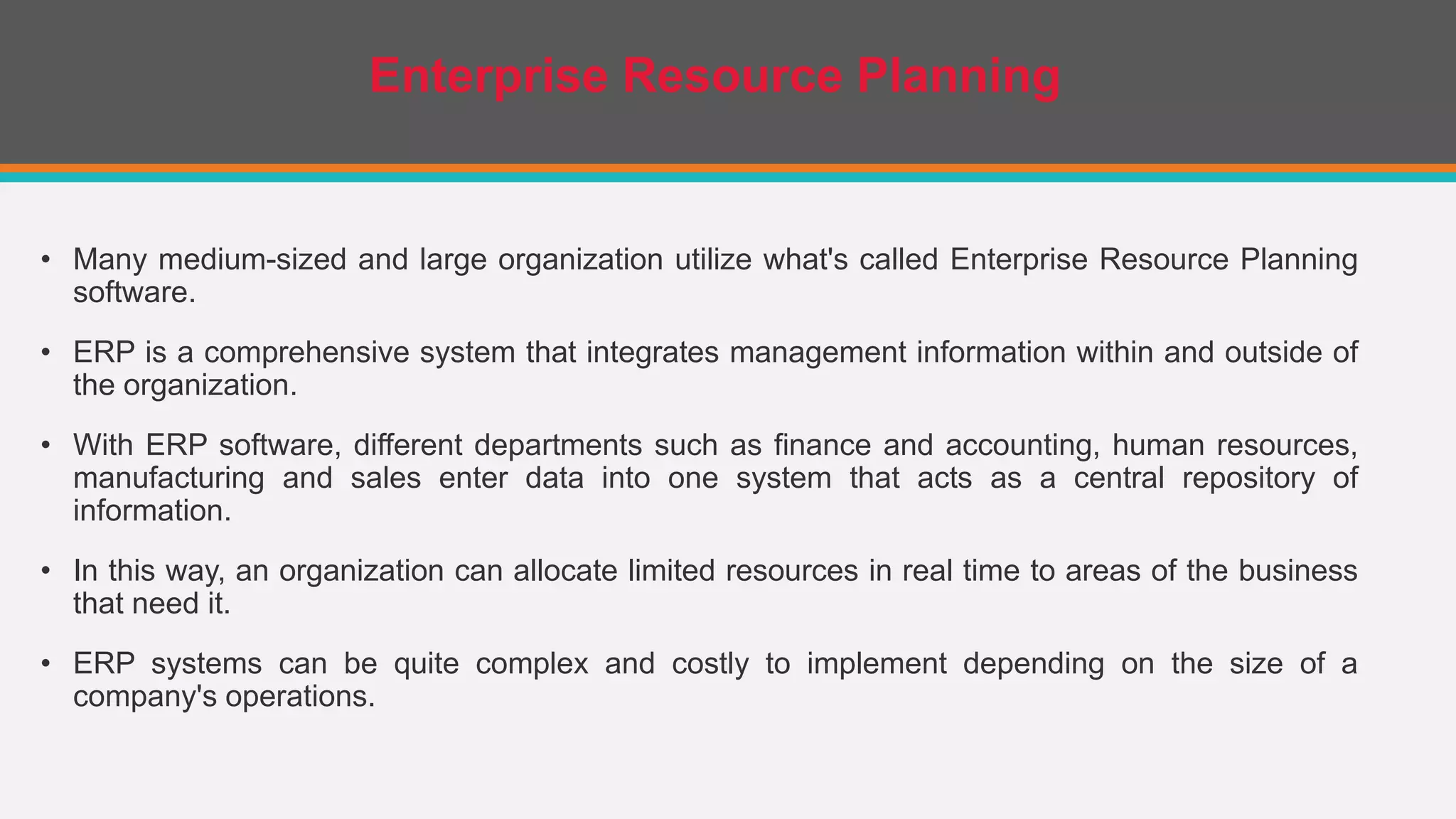 Application of MIS in Service based IT Sectors | PPTX | Databases | Computer Software and ...