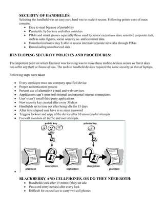 Mis in unilever | DOCX