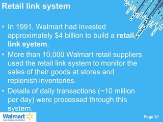 MIS in walmart | PPTX