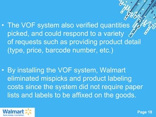 MIS in walmart | PPT