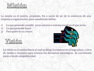 Mision vision-politicas-reglas | PPTX