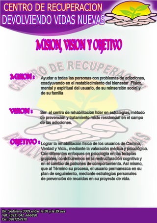 Mision,vision y objetivo | PDF