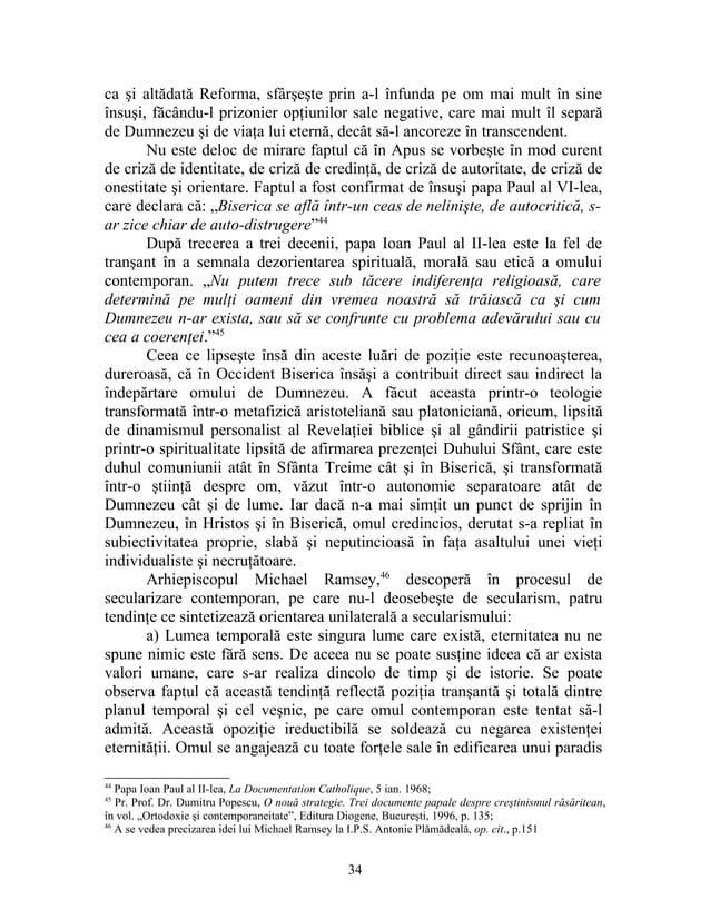 Misiunea bisericii si deschiderea ecumenica in mileniul iii | PDF