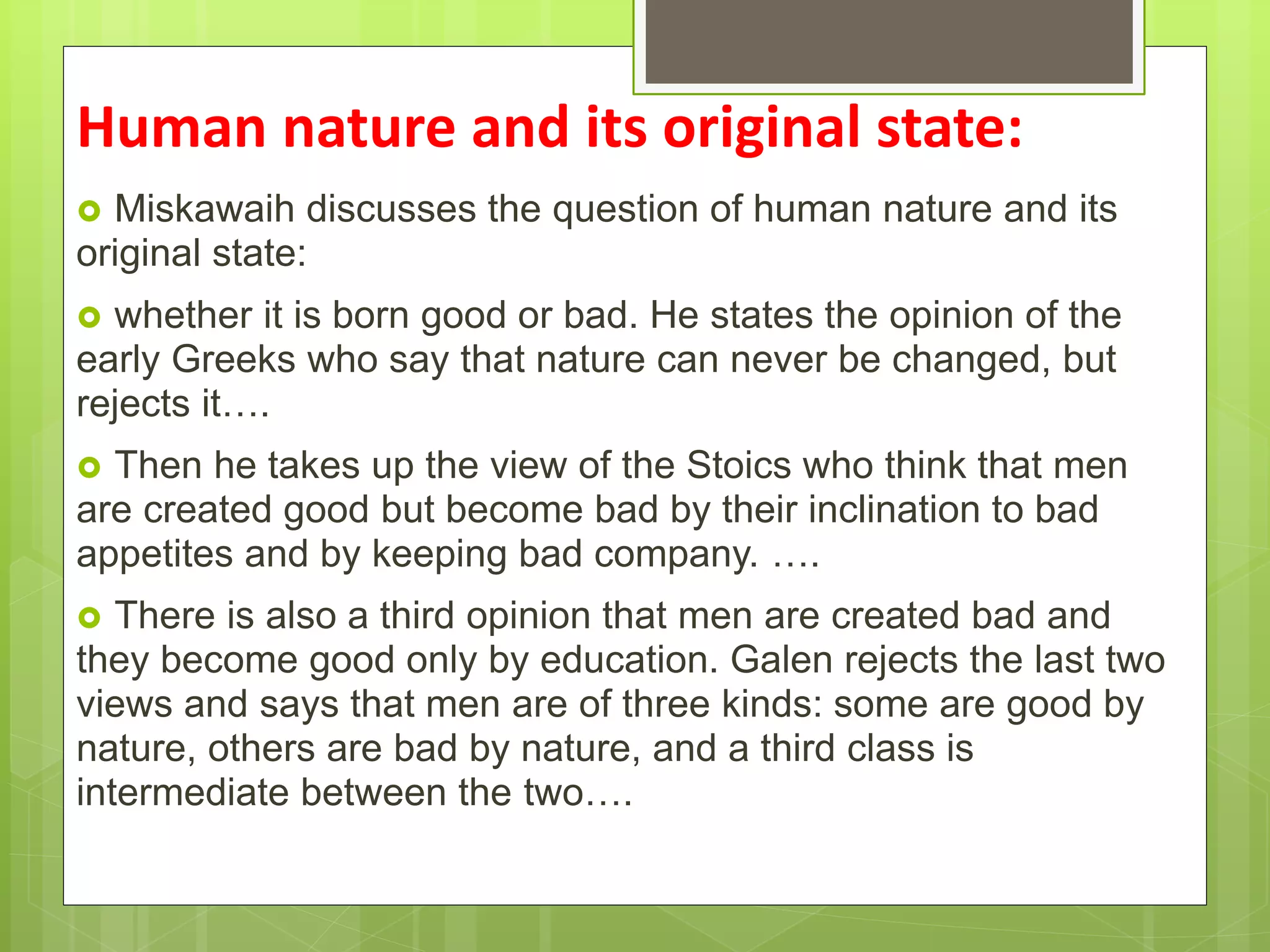 ibn Miskawaih by sara anam...MUSLIM DARWIN | PPTX
