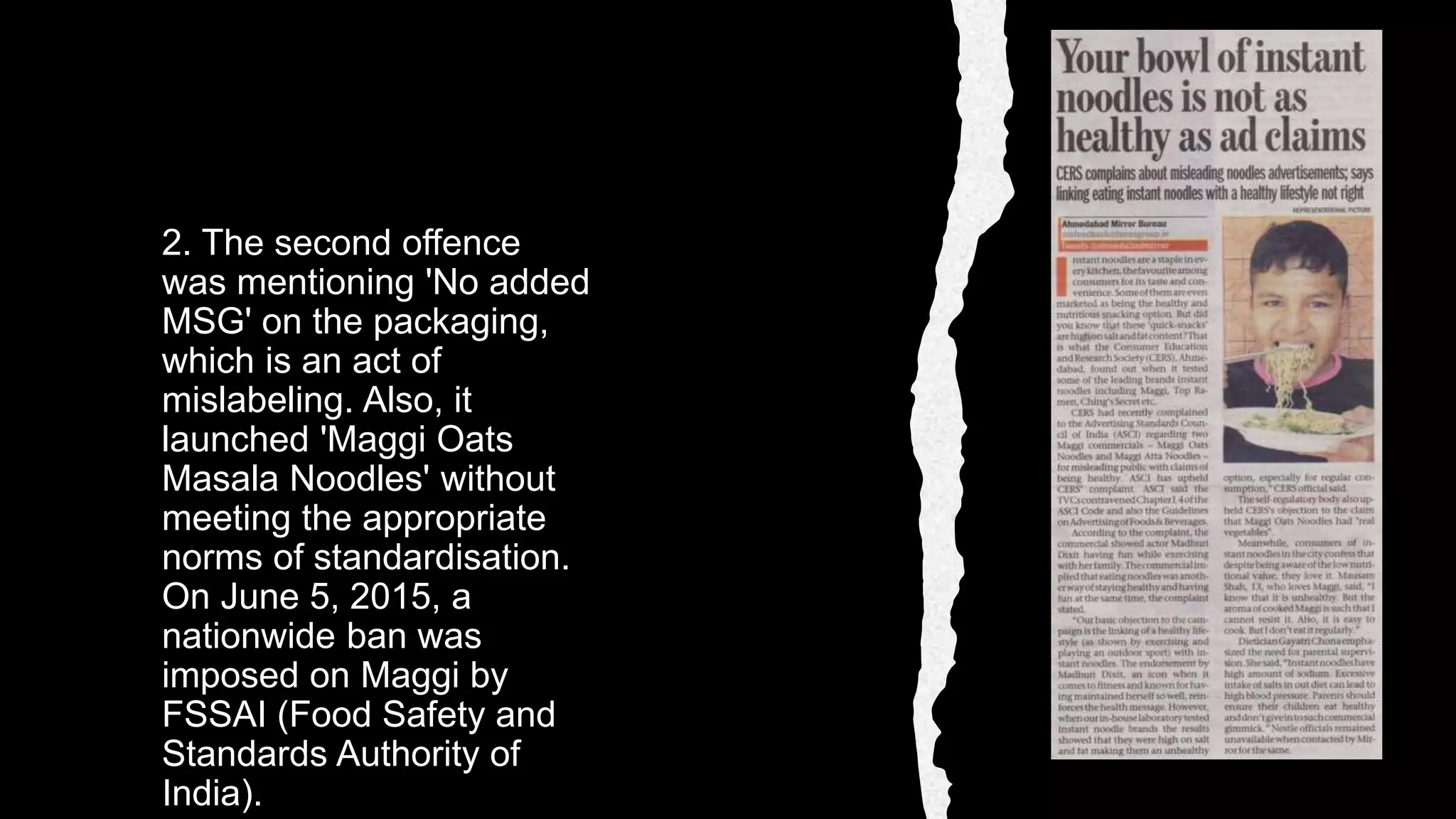 MISLEADING ADVERTISEMENT | PPTX