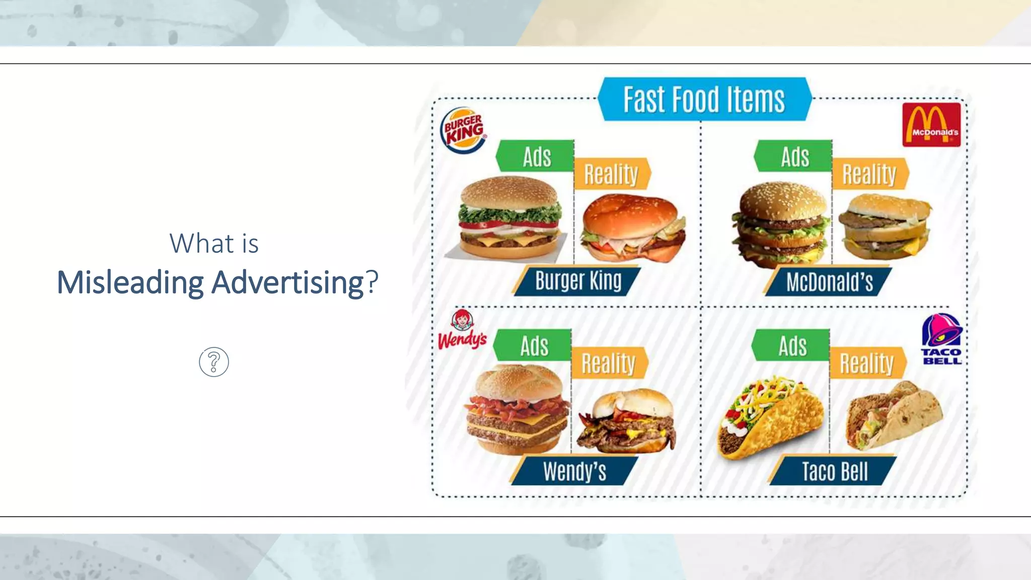 Misleading adsس | PPTX