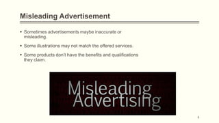 Misleading Advertisement And Their Impact On Consumers Trust.pptx