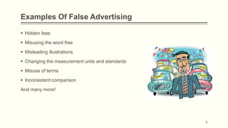 Misleading Advertisement And Their Impact On Consumers Trust.pptx