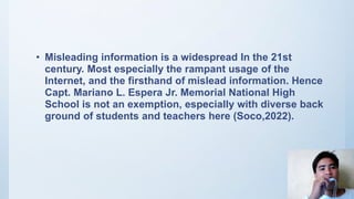 misleading information presentor 1.pptx