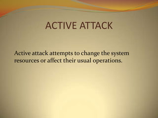 Attack lecture #2 ppt | PPTX