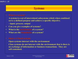 MIS Lesson1 Intro IS | PPT