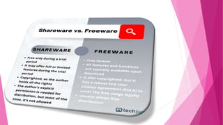freeware and share ware .ppt