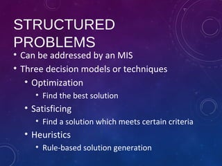 MIS ( Management Information System ) | DEFINITION, IMPORTANCE ...