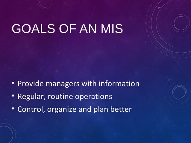 MIS ( Management Information System ) | DEFINITION, IMPORTANCE ...