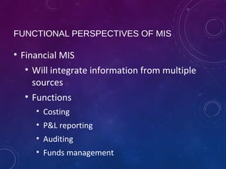 MIS ( Management Information System ) | DEFINITION, IMPORTANCE ...