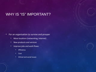 MIS ( Management Information System ) | DEFINITION, IMPORTANCE ...