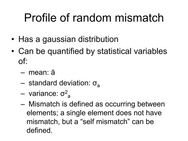 mismatch_presentation_for_analog_circuits | PDF
