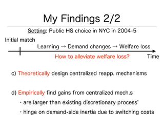 Match or Mismatch? Learning and Inertia in School Choice | PDF
