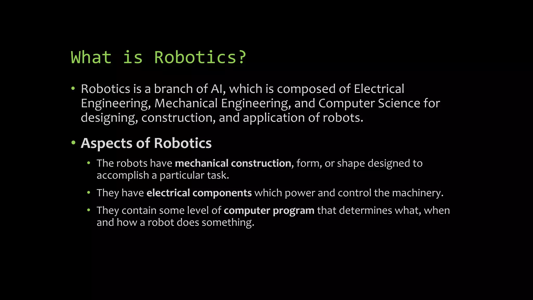 Mis module v Artificial Intelligence | PPTX