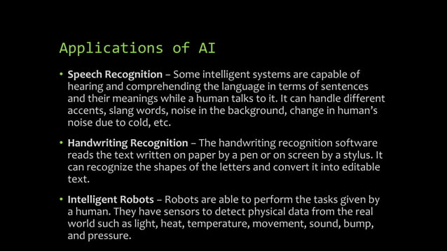 Mis module v Artificial Intelligence | PPTX | Robotics | Technology ...
