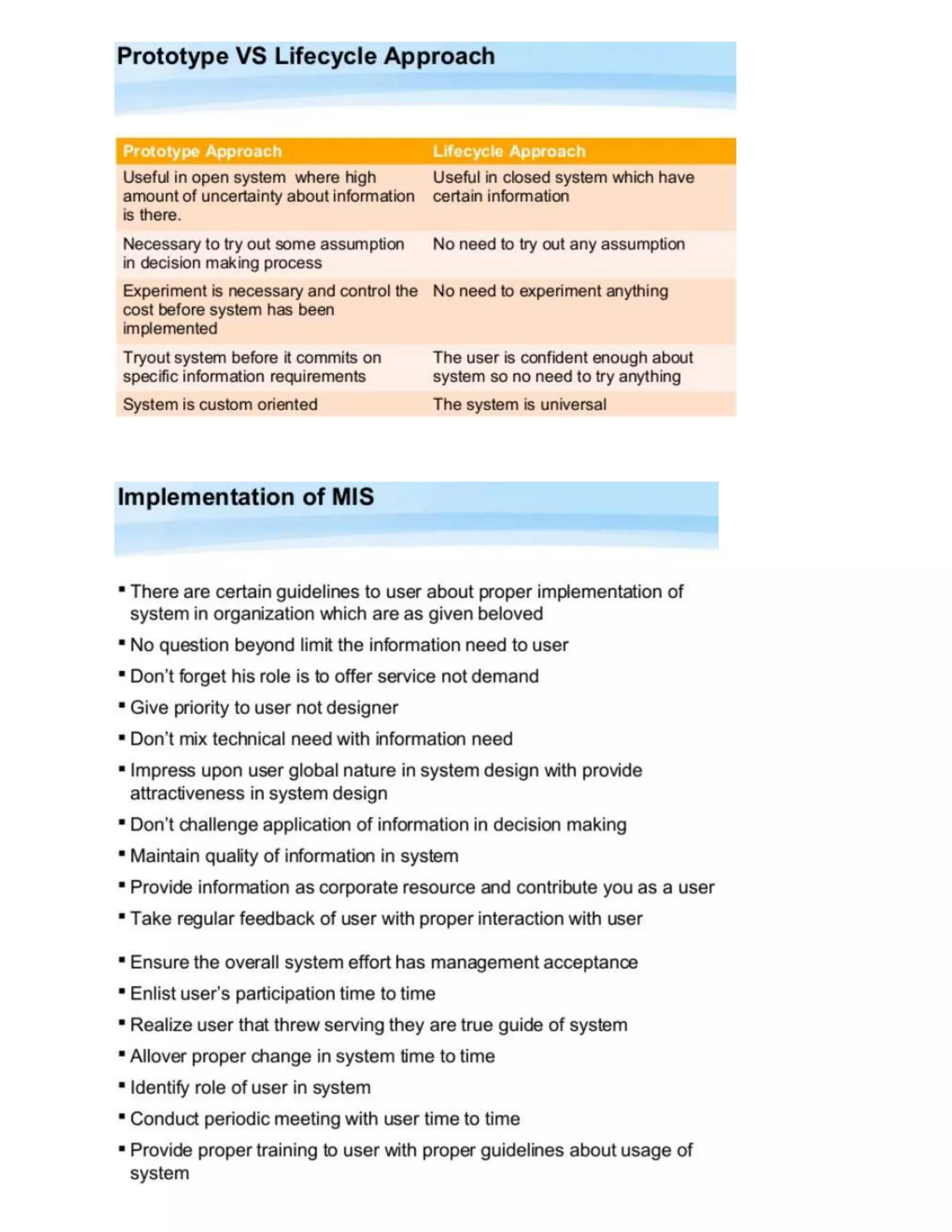 Mis notes unit 4 | DOCX