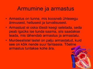 Mis On Armastus Oliver Andres Raimi | PPT