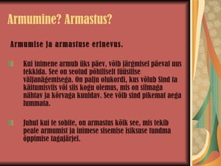 Mis On Armastus Riin Brigitta | PPT