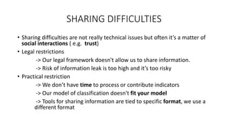 Misp(malware information sharing platform) | PPTX