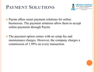 Mis paytm (1) | PPTX