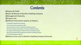 Management Information System of PepsiCO | PPTX