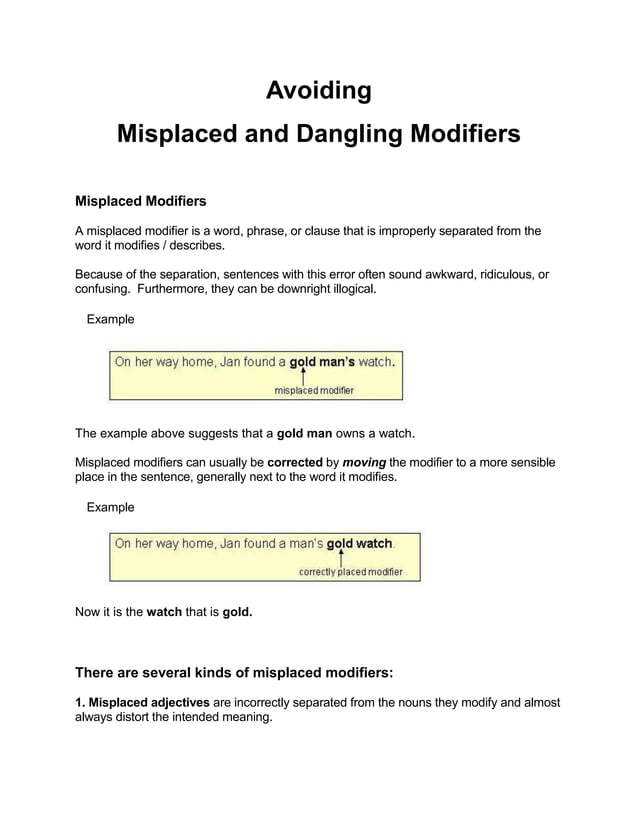 Misplaced modifier.docx