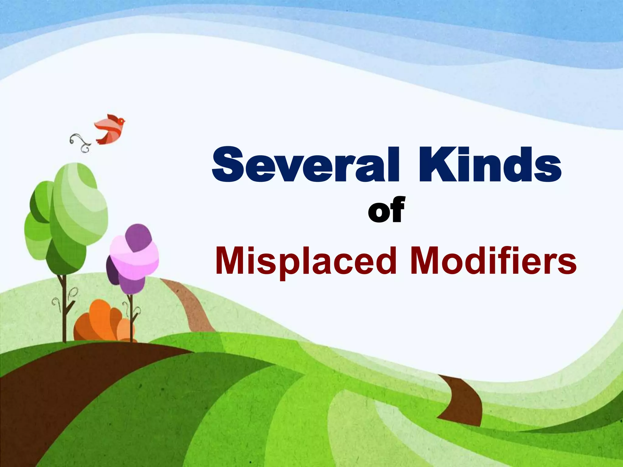 Misplaced Modifiers | PPTX