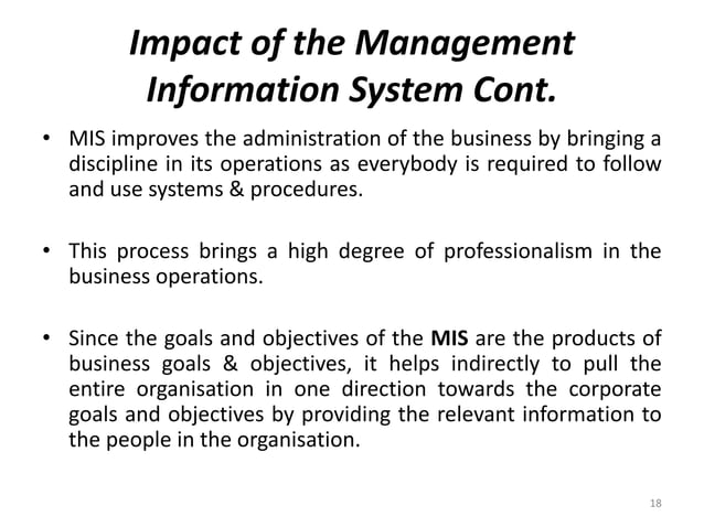 Management Information System PPT | PPTX | Operating Systems | Computer ...