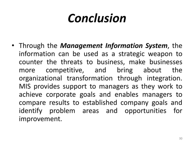 Management Information System PPT | PPTX | Operating Systems | Computer ...