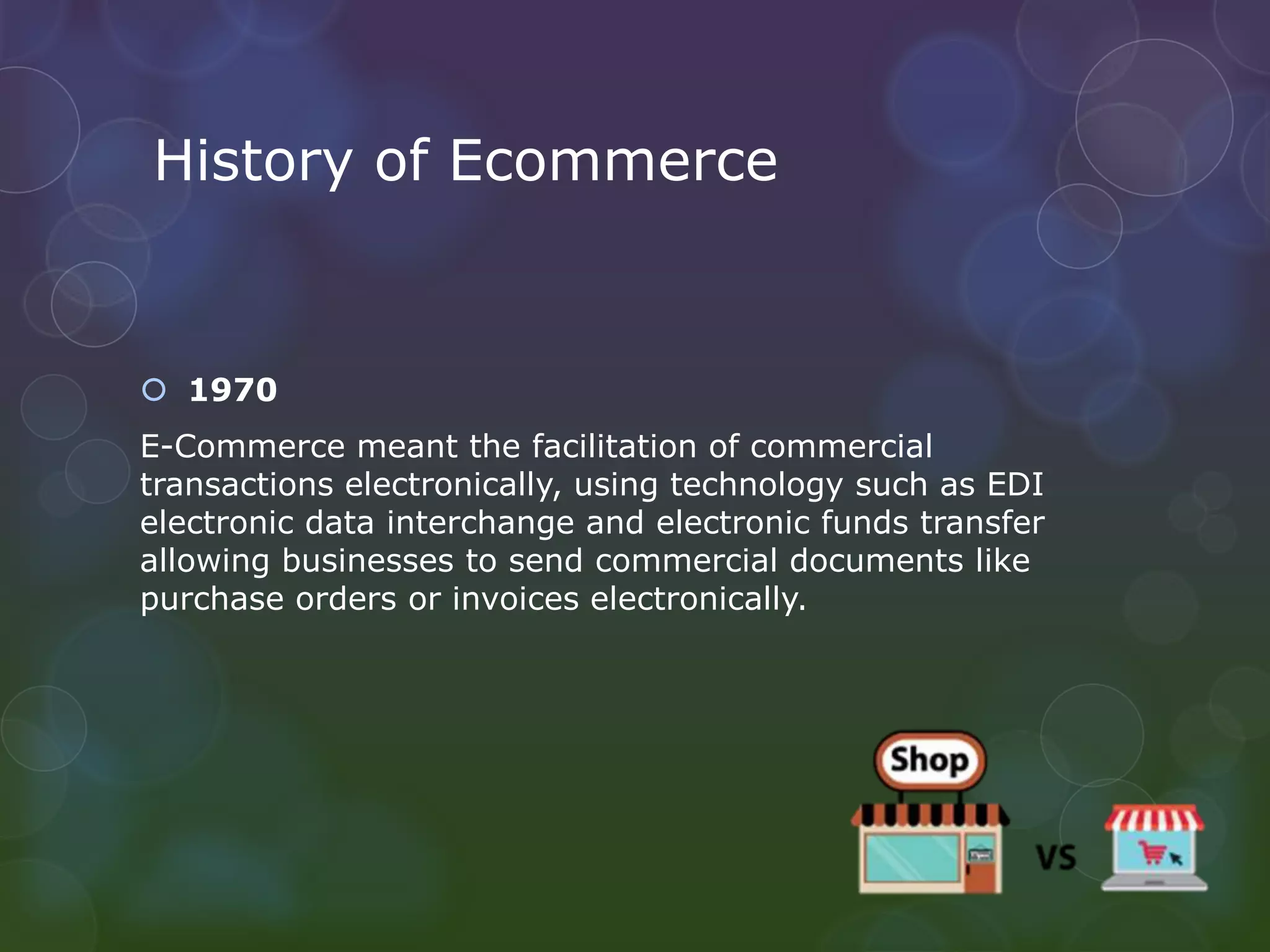 E-COMMERECE V/S TRADITIONAL COMMERCE | PPTX