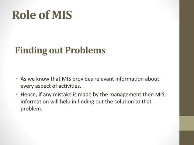 basic concept ,Introduction,Objective and Role of Mis | PPTX