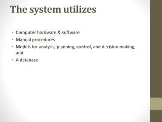 basic concept ,Introduction,Objective and Role of Mis | PPTX