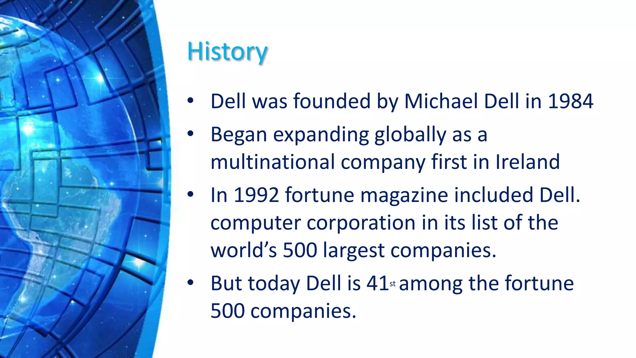 Business process of DELL | PPTX