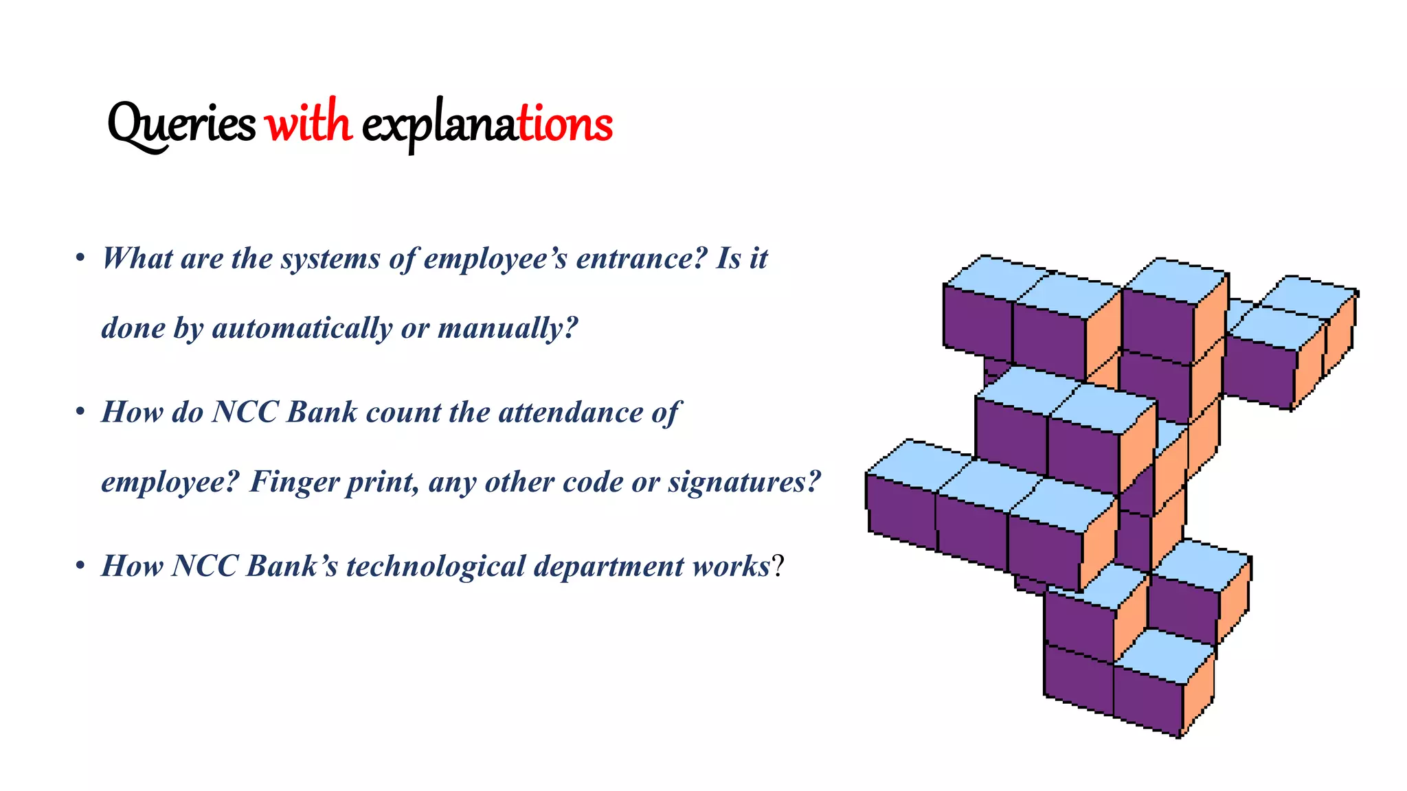 office automation system of NCC bank Bangladesh | PPTX