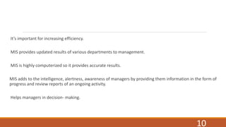 Mis presentation | PPT