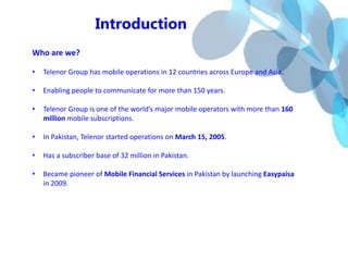 Telenor (Management Information System) PowerPoint Presentation | PPT