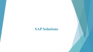1. Supply Chain Management System 2. SAP solution 3. Value Chain for ...