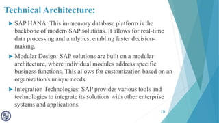 1. Supply Chain Management System 2. SAP solution 3. Value Chain for ...