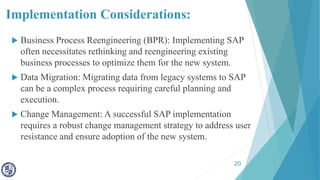 1. Supply Chain Management System 2. SAP solution 3. Value Chain for ...