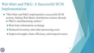 1. Supply Chain Management System 2. SAP solution 3. Value Chain for ...